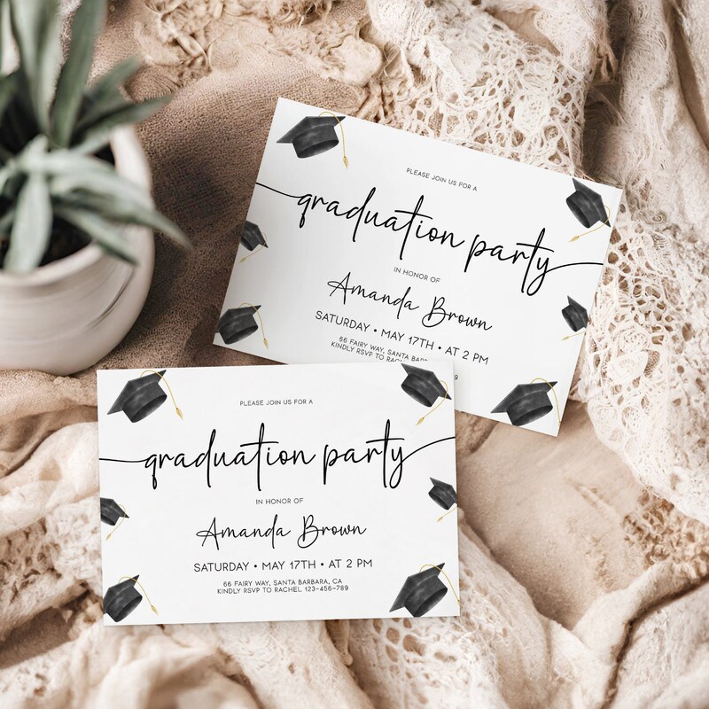 2025 Graduation Invitations - Etsy