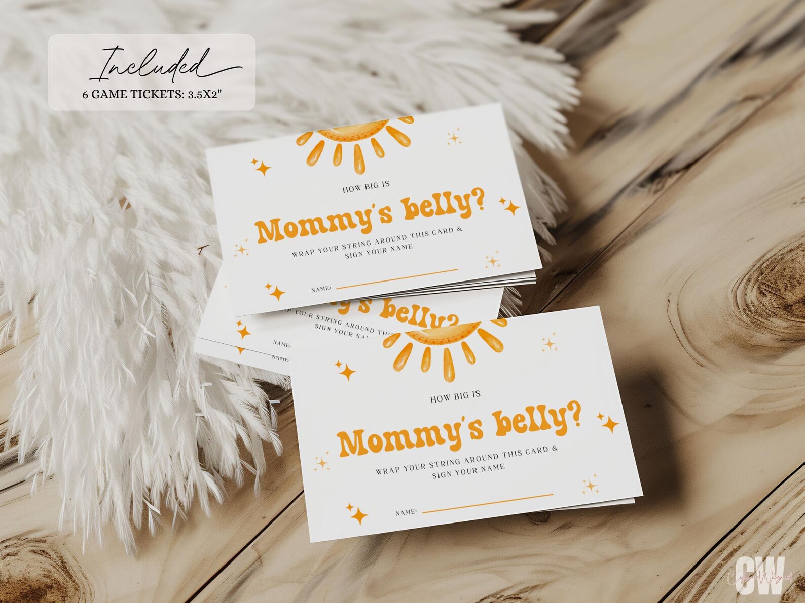 Editable Sunshine Baby Shower Games Bundle Retro Sun Baby Shower Game ...