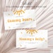 Editable Sunshine Baby Shower Games Bundle Retro Sun Baby Shower Game ...