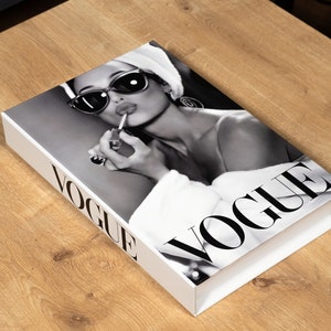 Vogue Make-up Decorative Book: Home Decor Storage Box - Etsy