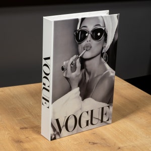 Vogue Make-up Decorative Book: Home Decor Storage Box - Etsy