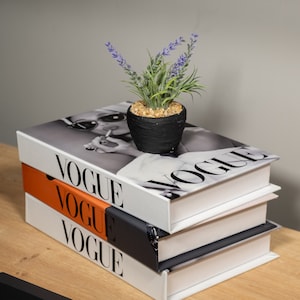 Vogue Make-up Decorative Book: Home Decor Storage Box - Etsy