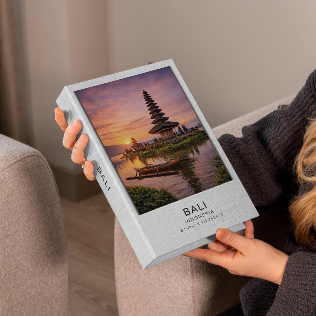 Bali Indonesia Decorative Book Box : 10.82x7.16x1.73 In, Tropical Faux ...