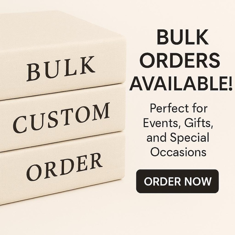 Faux Book Box Customize - Etsy UK