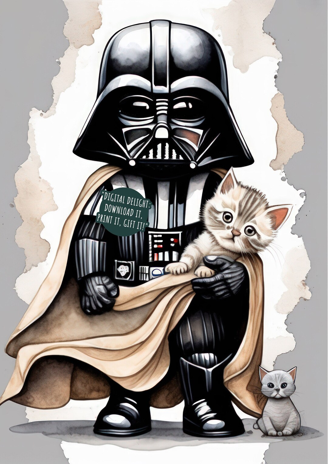 Poster for the Children's Room to Print Yourself. darth, Darthy Vader ...