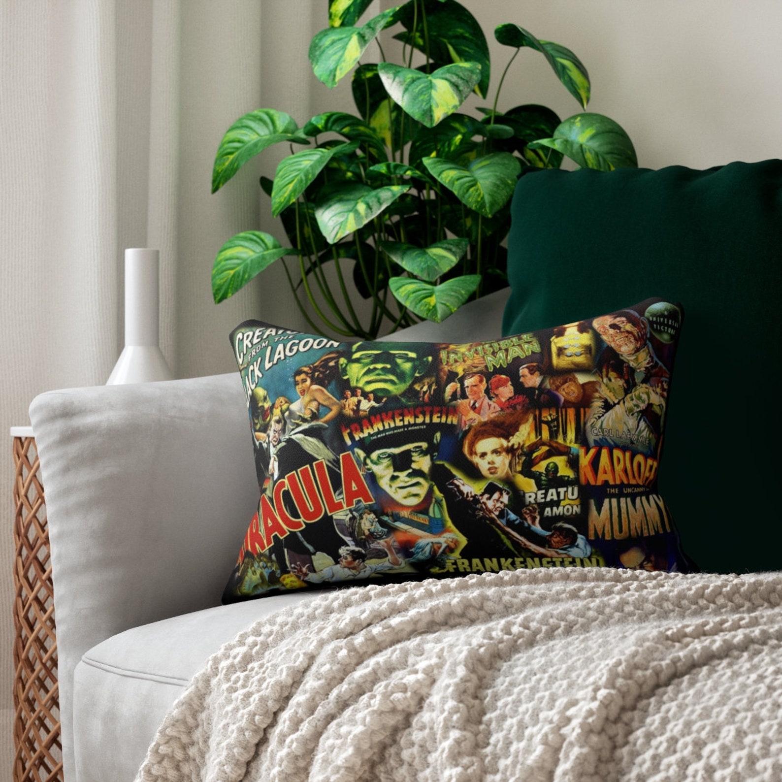 Classic Monsters Pillow - Etsy