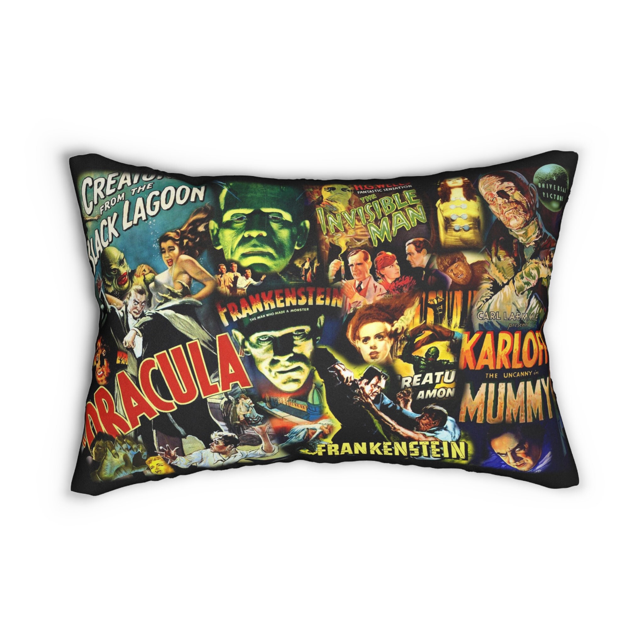 Classic Monsters Pillow - Etsy