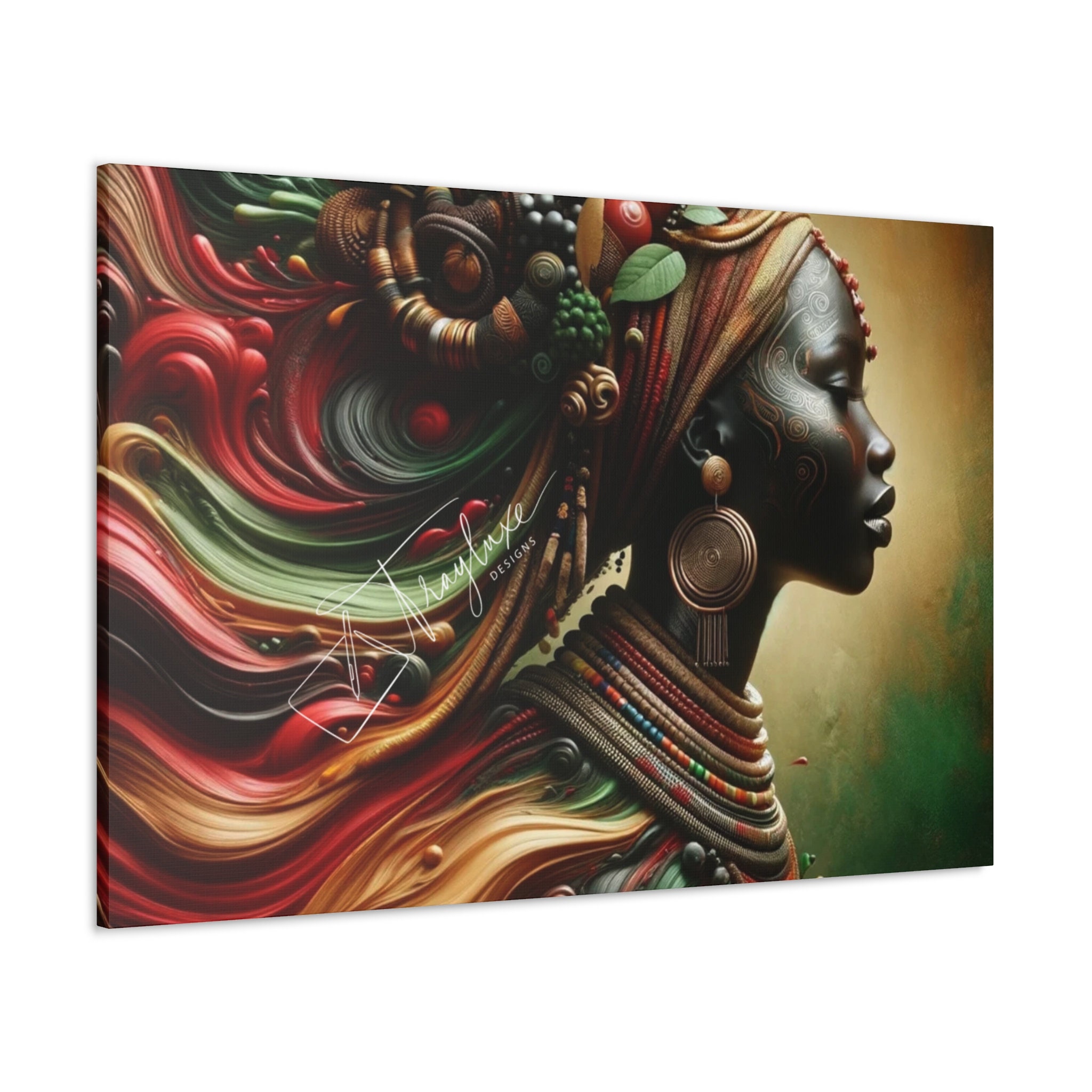 The Color of Africa by Trayluxe Design Canvas Gallery Wraps - Etsy