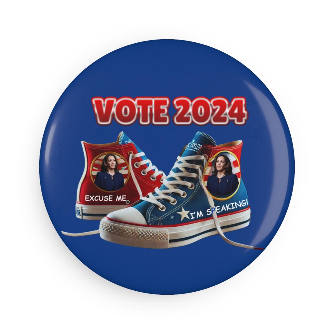 Kamala Harris Vote 2024 Button Magnet, Round 1 & 10 Pcs - Etsy