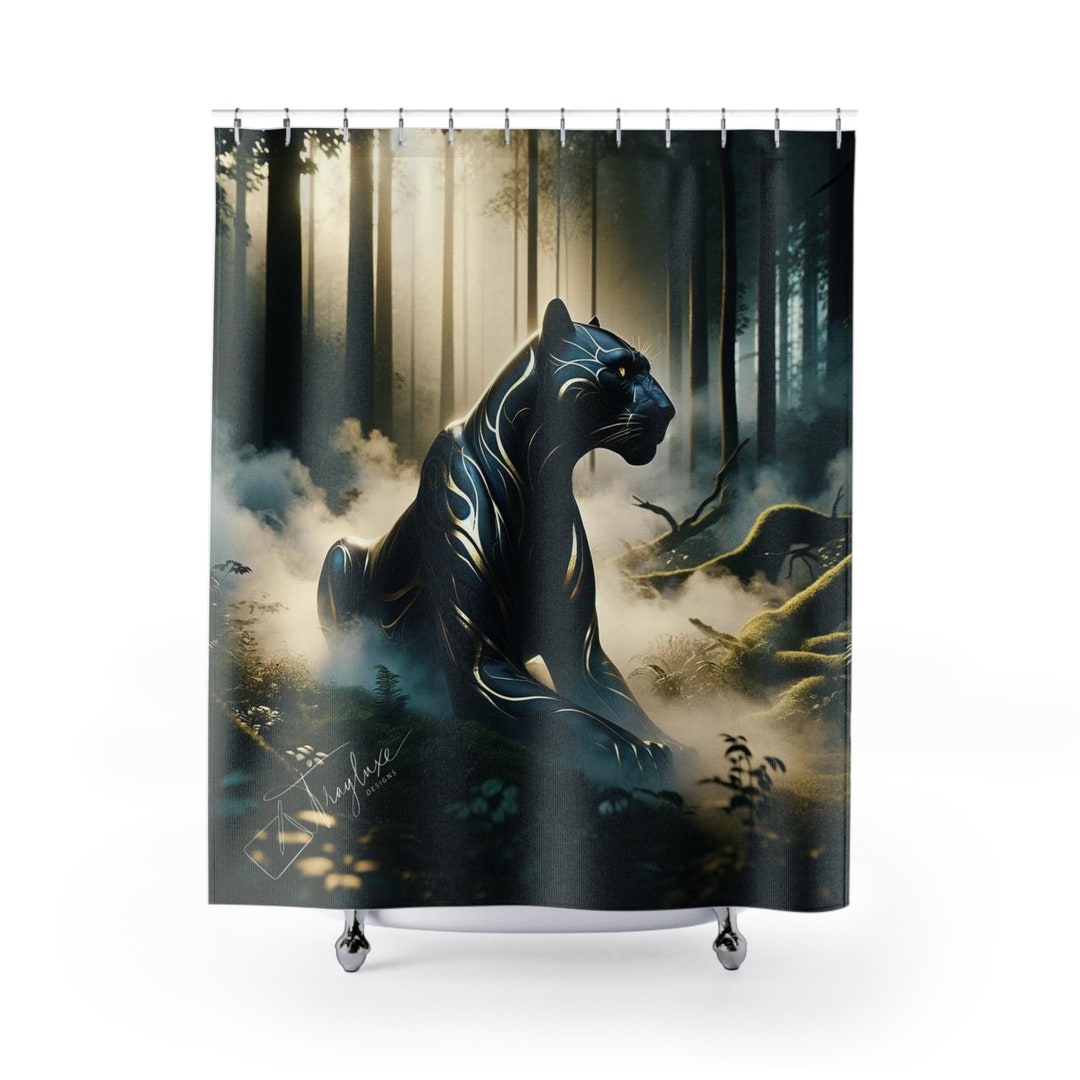 Shower Curtains Predator Trayluxe Design - Etsy