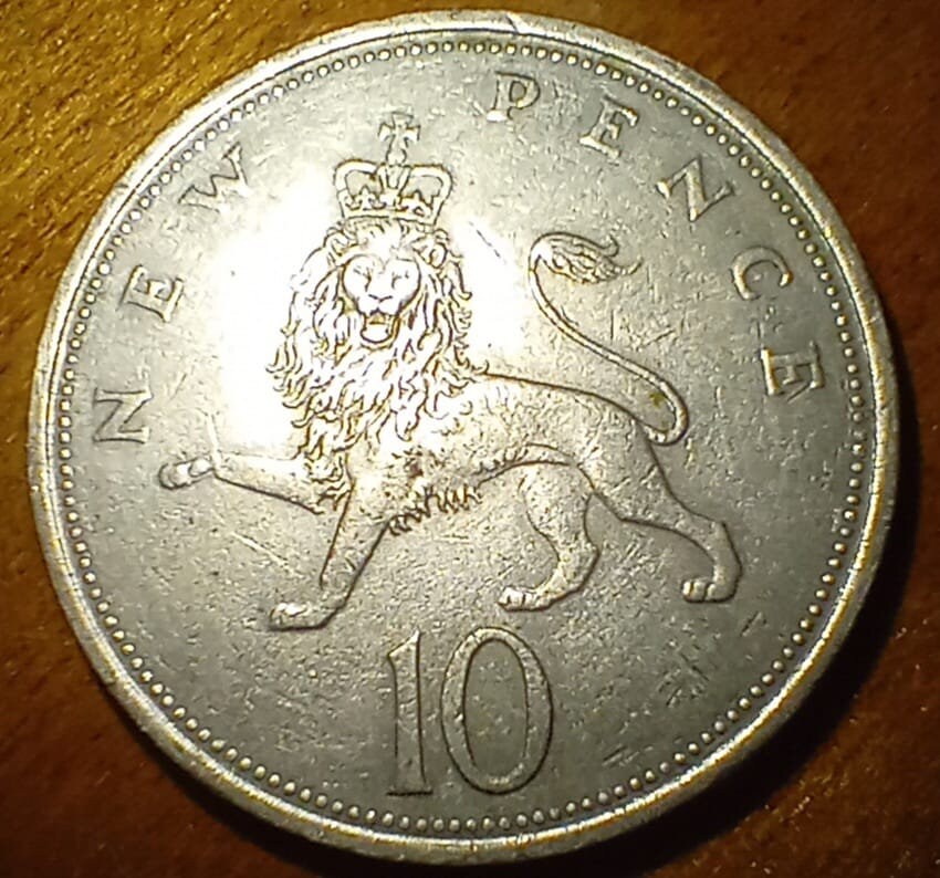 10 New Pence 1968,69 and 71 Pack - Etsy