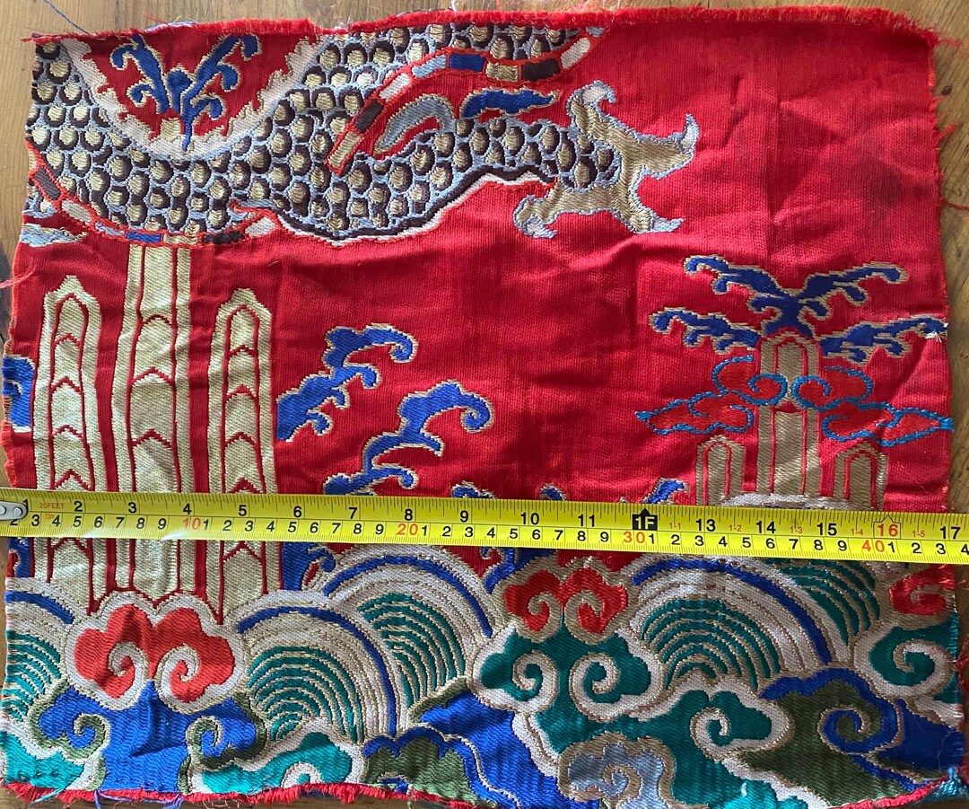 Chinese Silk Textile - Etsy