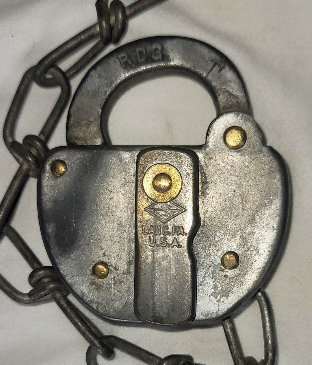 Vintage Reading Railroad/ RDG 1968 Slaymaker Steel Switch Lock - Etsy