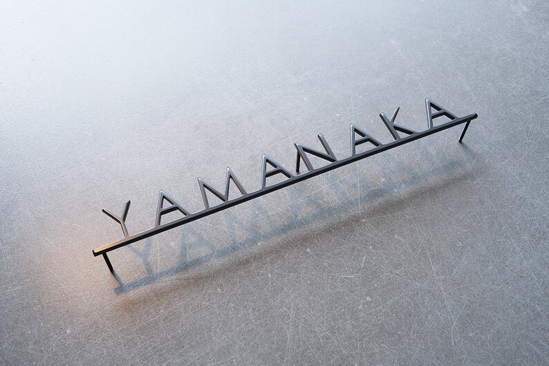 Custom Metal Name Sign Personalized Gift for House Metal Sign Outdoor ...