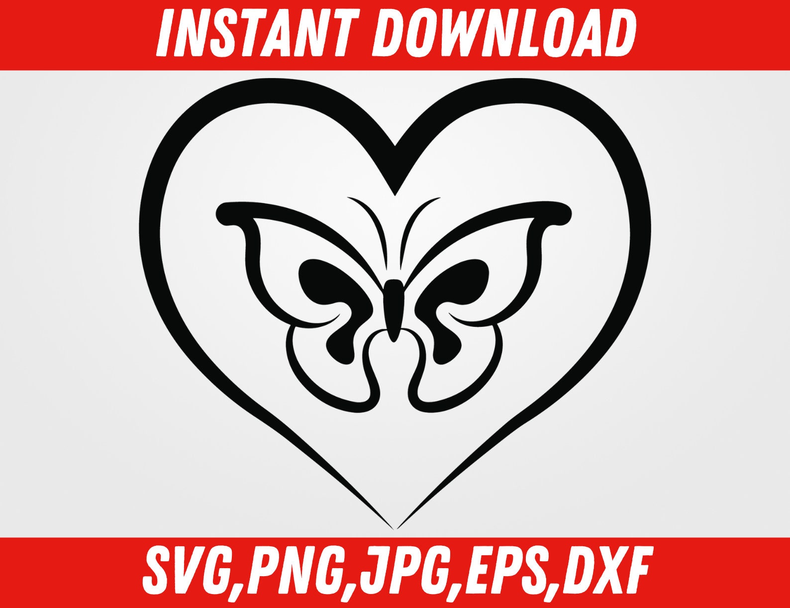 Heart Butterfly Svg, Butterfly Heart Svg, Butterfly Love Svg, Love ...