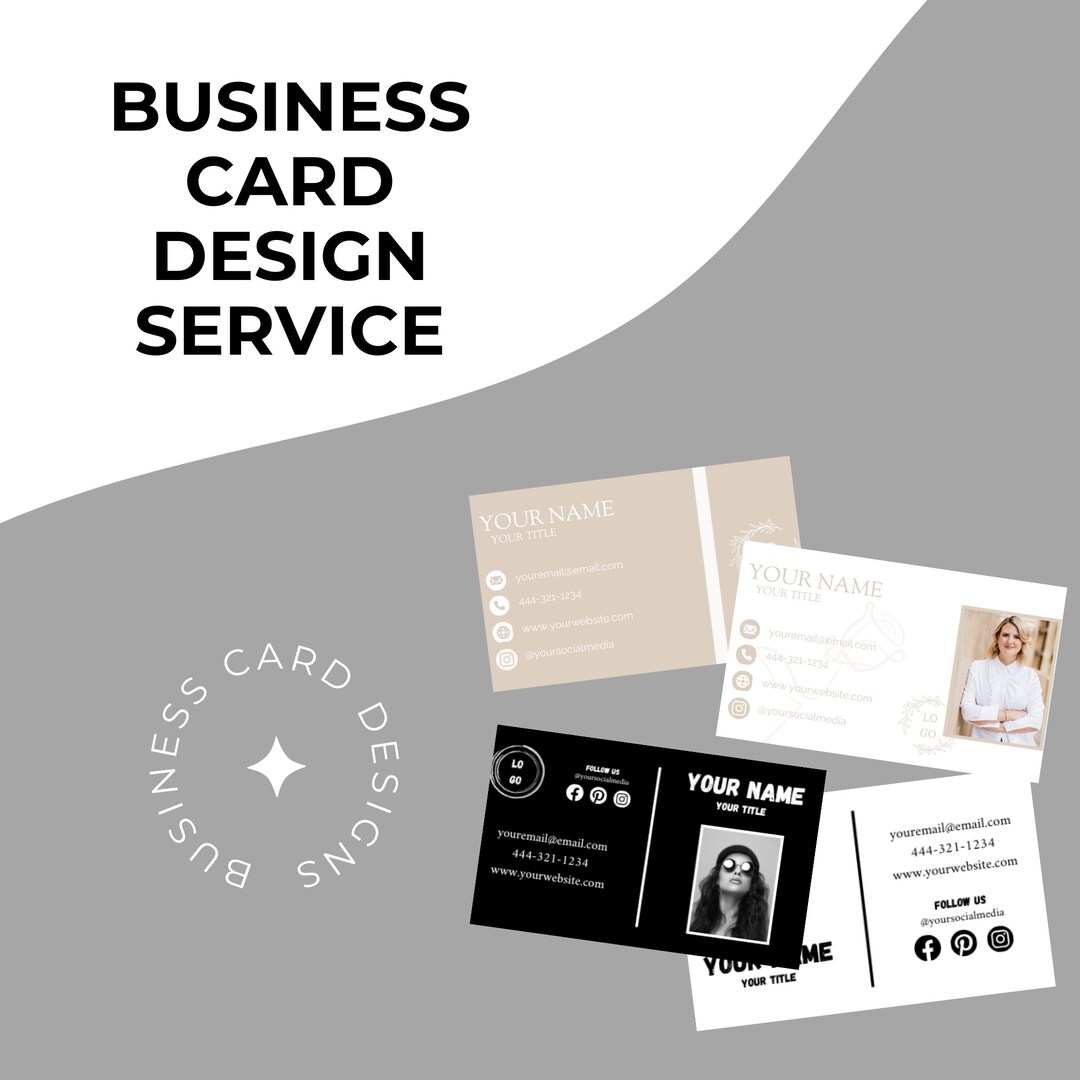 Custom Business Card Design for Your Business Card Creation Service as ...