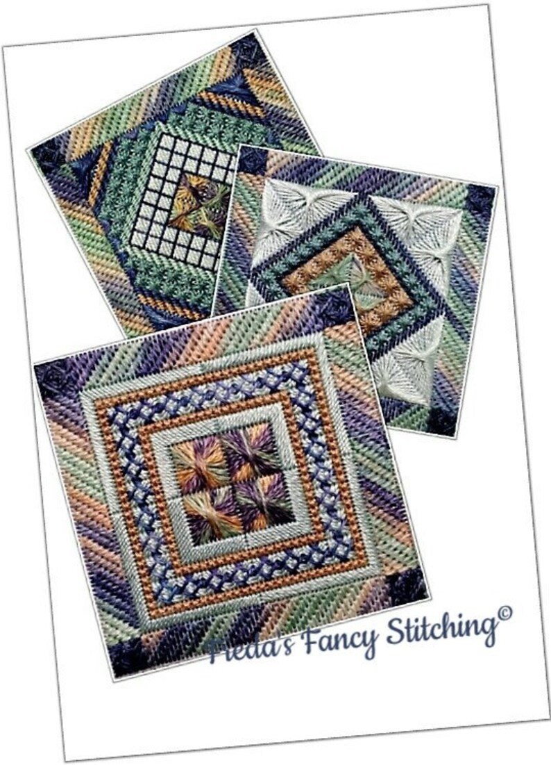 93 Tidbits Part 2 a Needlepoint Chart for 18 Pt Canvas. Includes ...