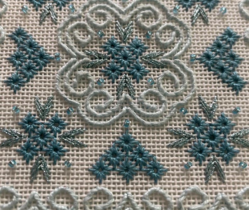 Fancy That - a Needlepoint Chart for 18 Pt Canvas. Includes ...