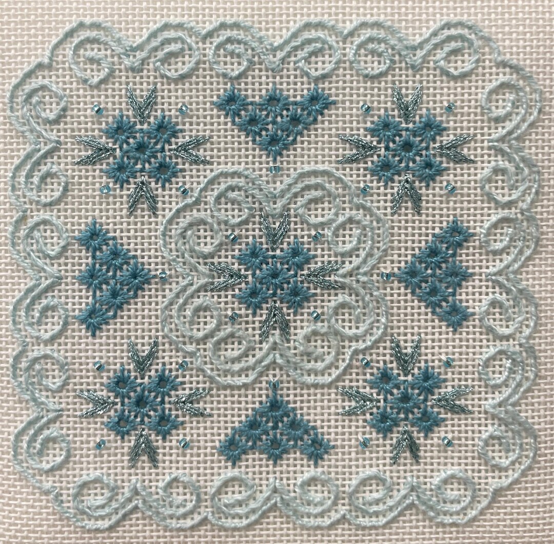 Fancy That - a Needlepoint Chart for 18 Pt Canvas. Includes ...