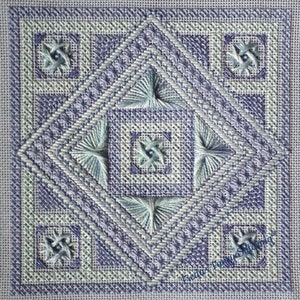 Jade a Needlepoint Chart for 18 Pt Canvas. Includes Instructions ...