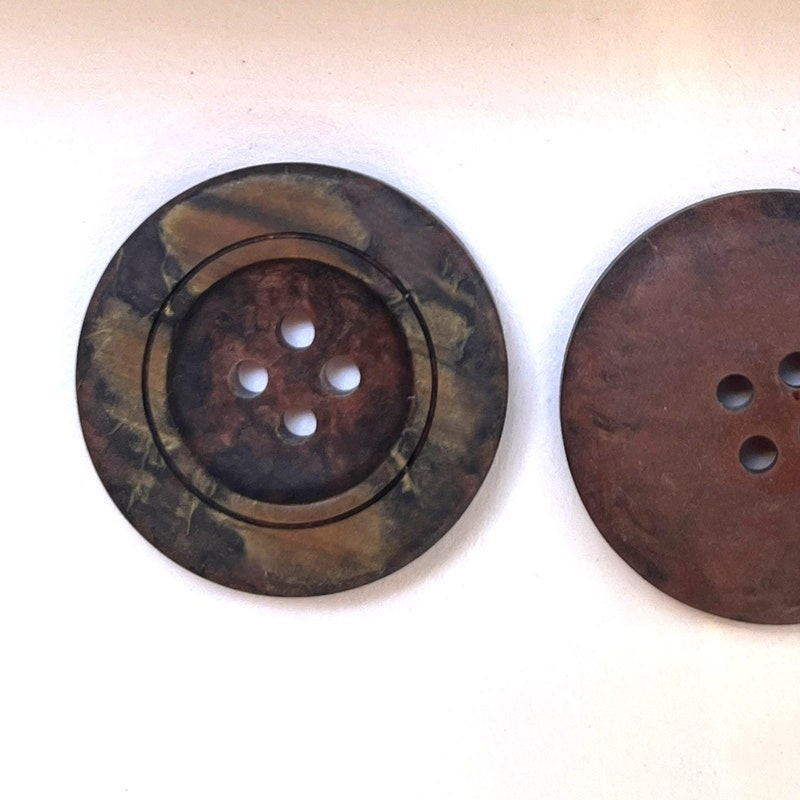 Brown Buttons - Etsy
