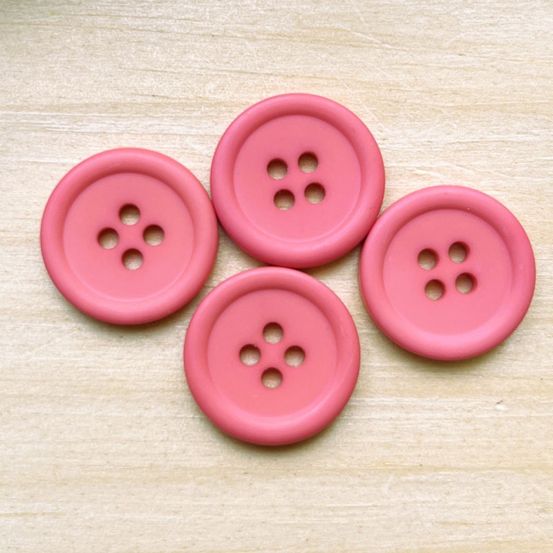 Pink Buttons 3/4 - Etsy
