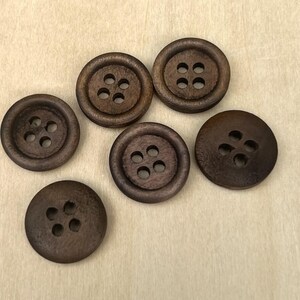 5/8 15mm, Vintage Streamline Clear Buttons on Card, Fabric Arts, Doll ...