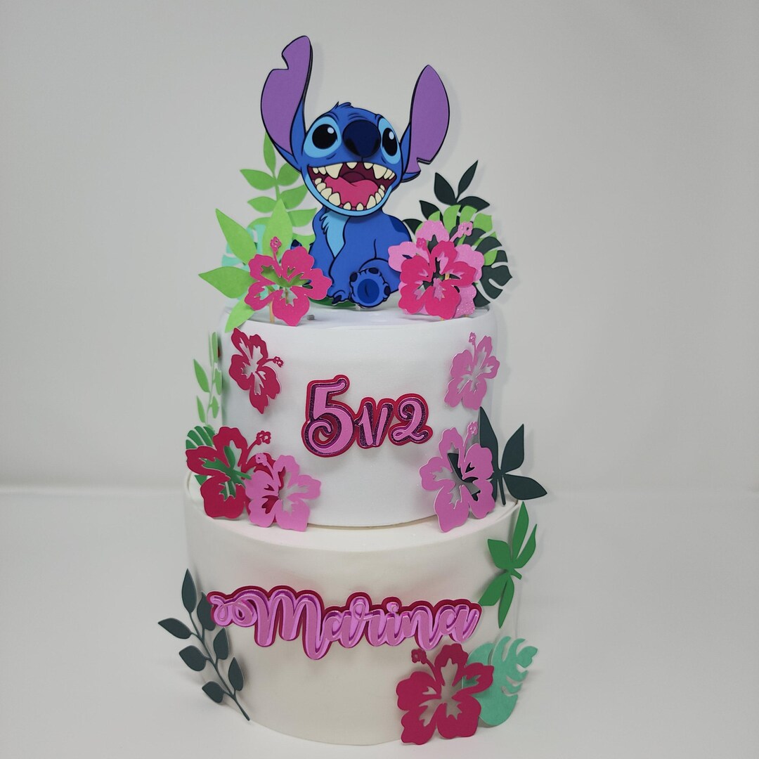 Stitch Cake Topper - Etsy