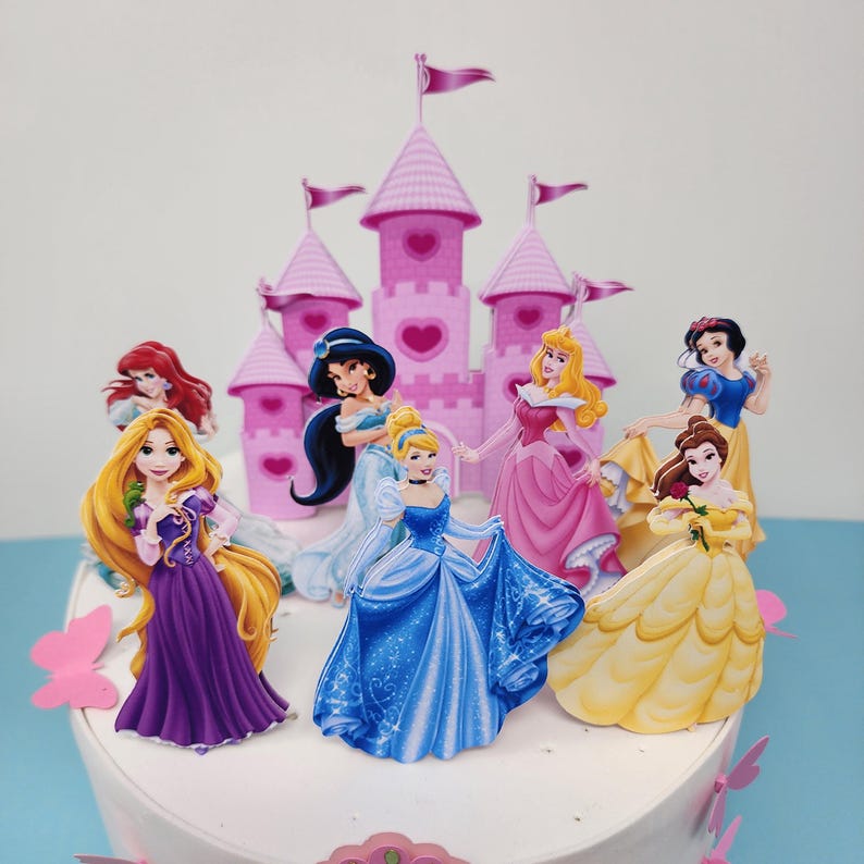 Princesses Cake Topper / Choose Your Princesses - Etsy