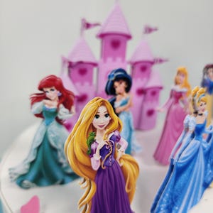 Princesses Cake Topper / Choose Your Princesses - Etsy
