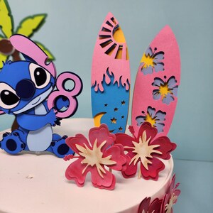 Stitch Cake Topper - Etsy