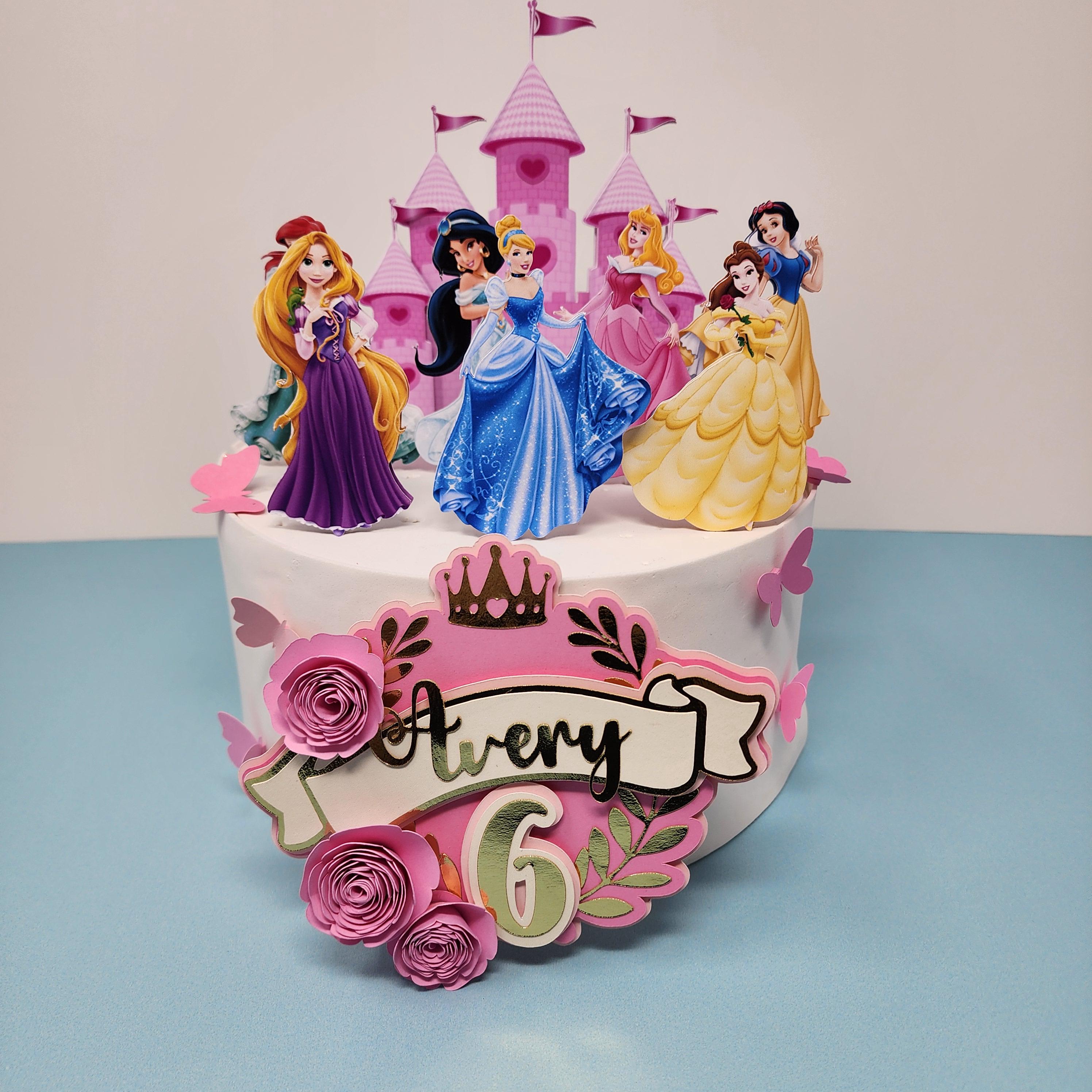 Princesses Cake Topper / Choose Your Princesses - Etsy
