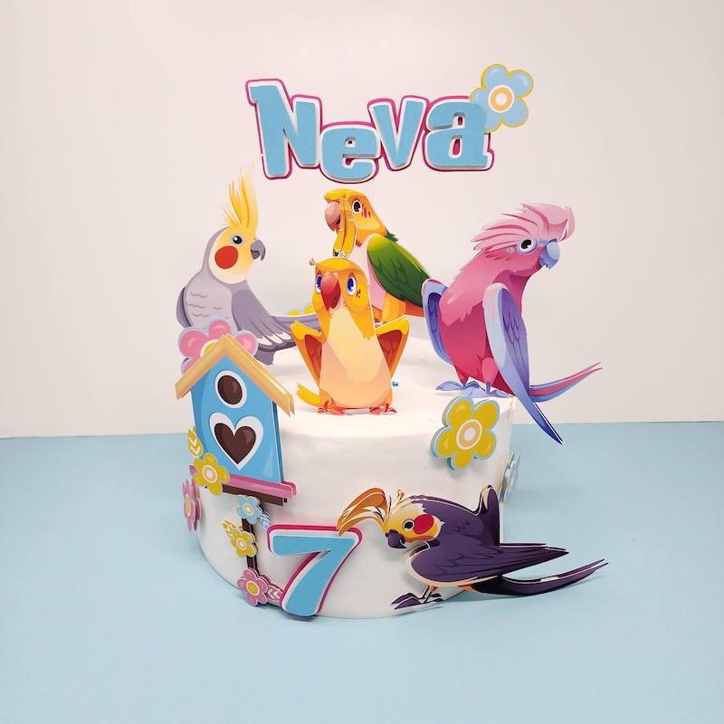 Bird Cake Topper - Etsy