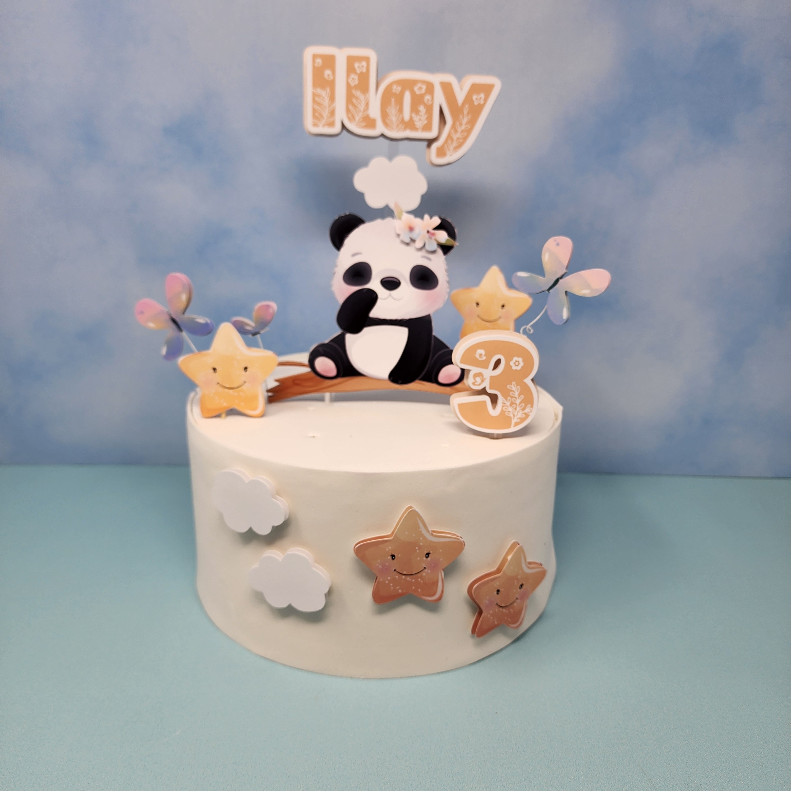 Panda Cake Topper / Panda Baby Shower - Etsy