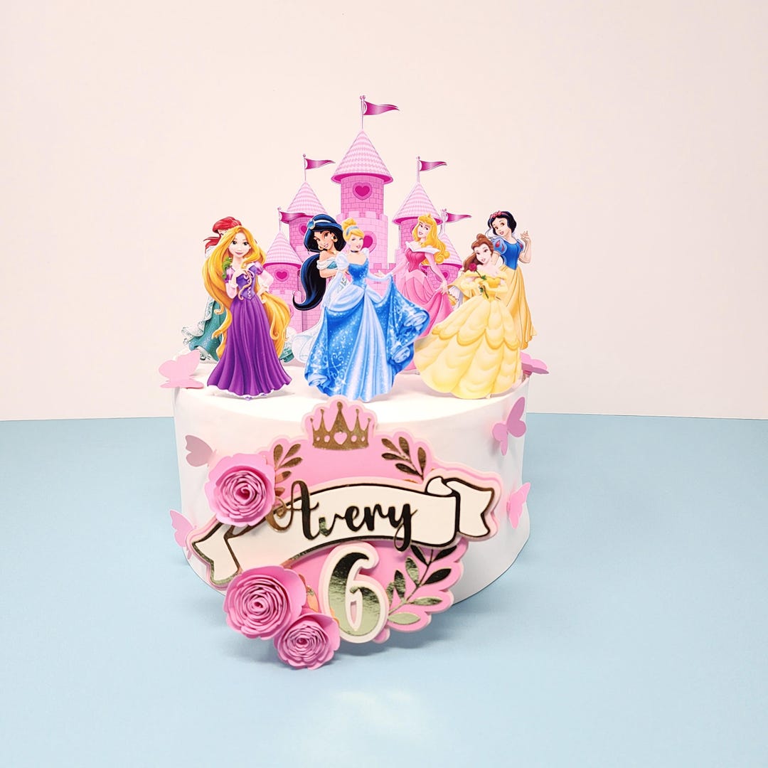 Princesses Cake Topper / Choose Your Princesses - Etsy