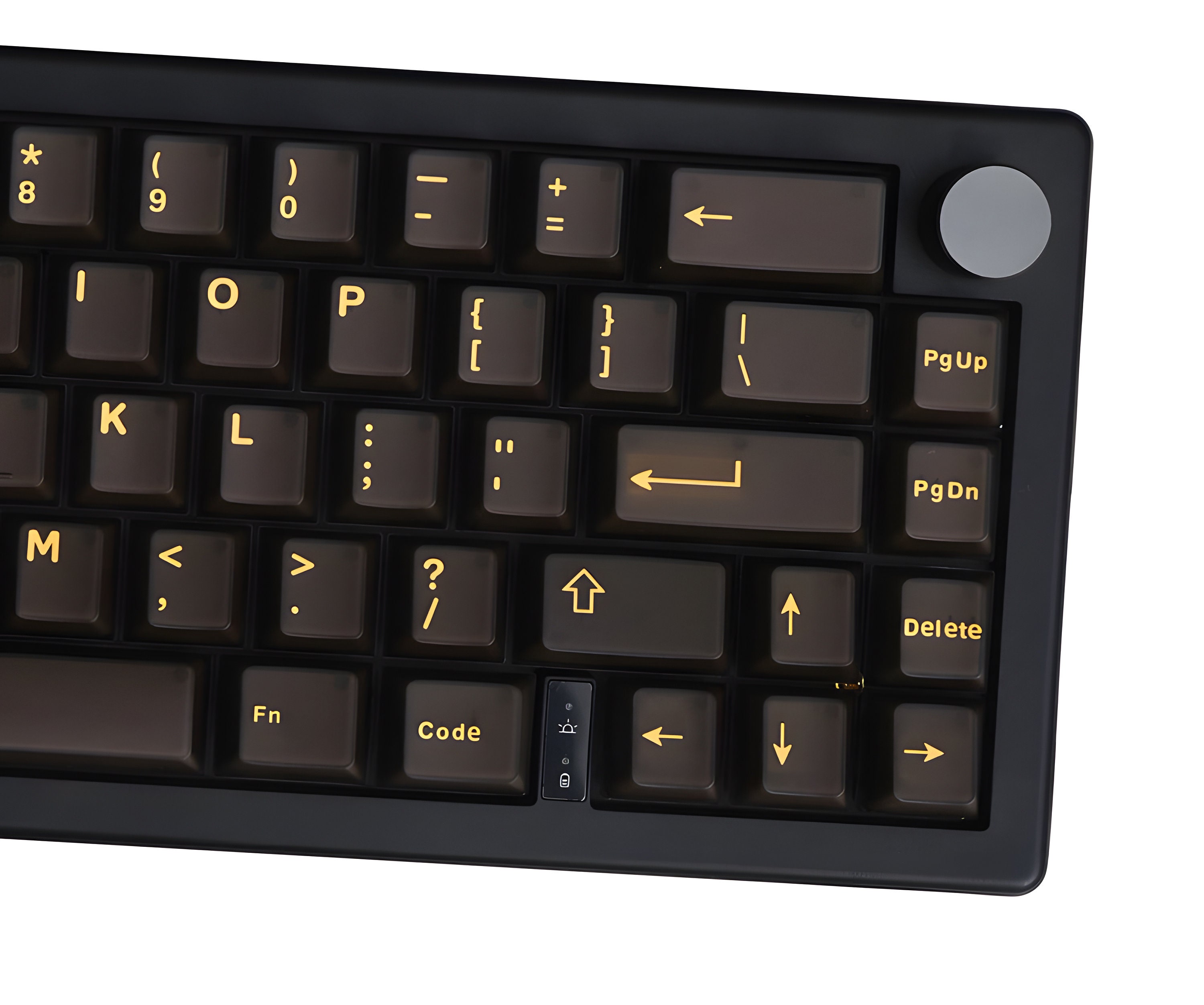 Black Golden Keycaps GMK Minimalistic Keycaps Set Transparent Keycaps ...