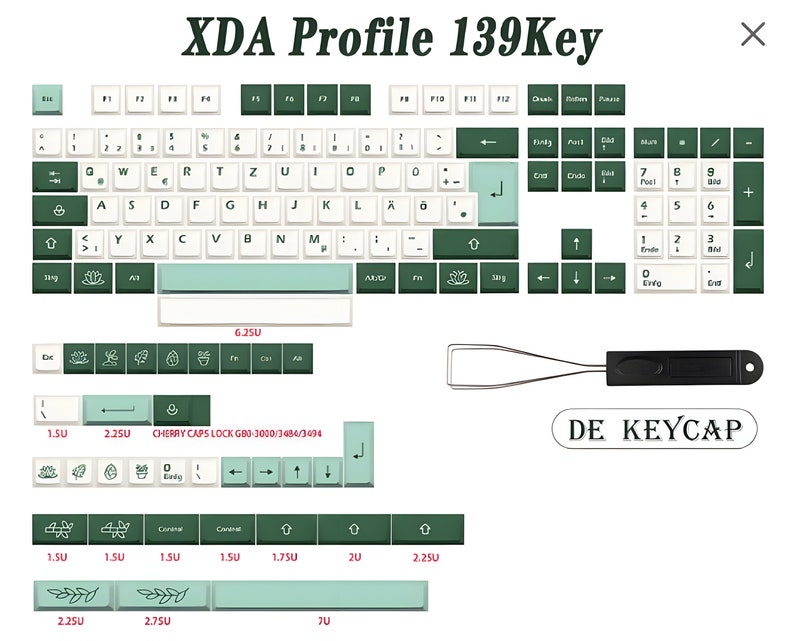 Keycaps ISO DE Keycaps DE Layout German Keycaps Iso De Keycaps Keycaps ...