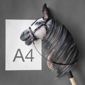 Realistic Hobby Horse, Dappled Brown Horse on a Stick, Perfect for ...