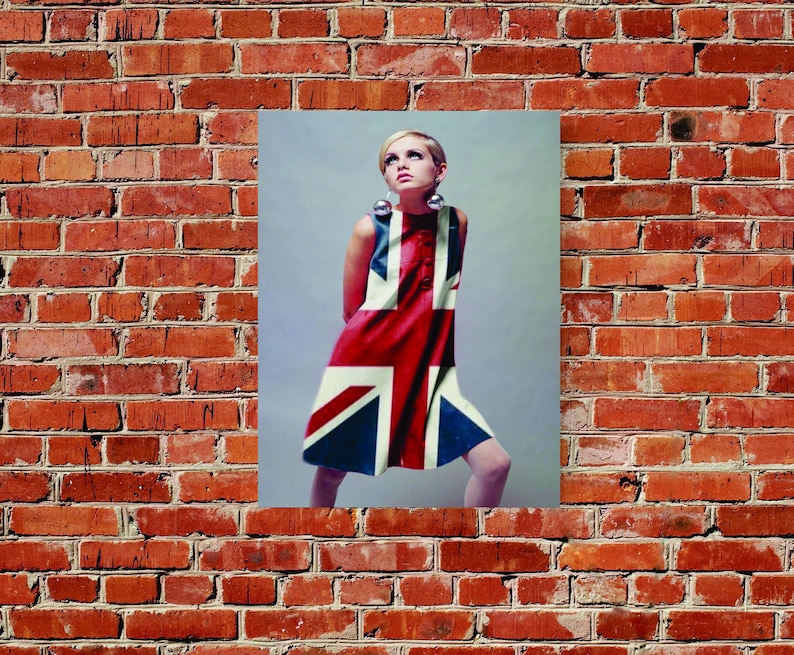 Twiggy Print - Twiggy Poster Celebrity - Pop Art Celebrity, British ...