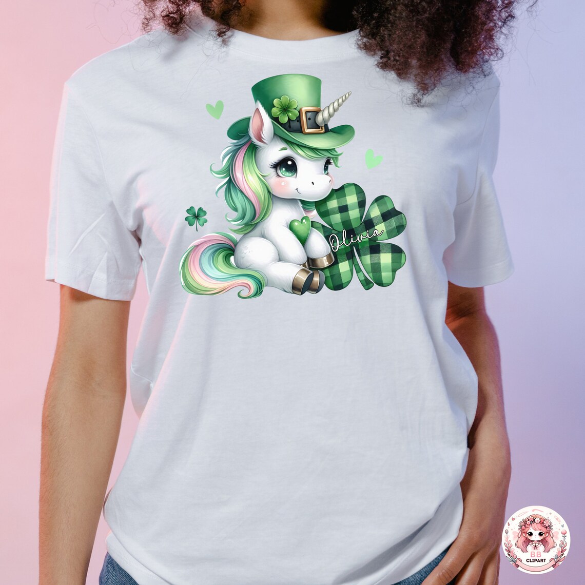 Unicorn Watercolor Clipart, St Patricks Unicorn, Cute Unicorn Png, Baby ...