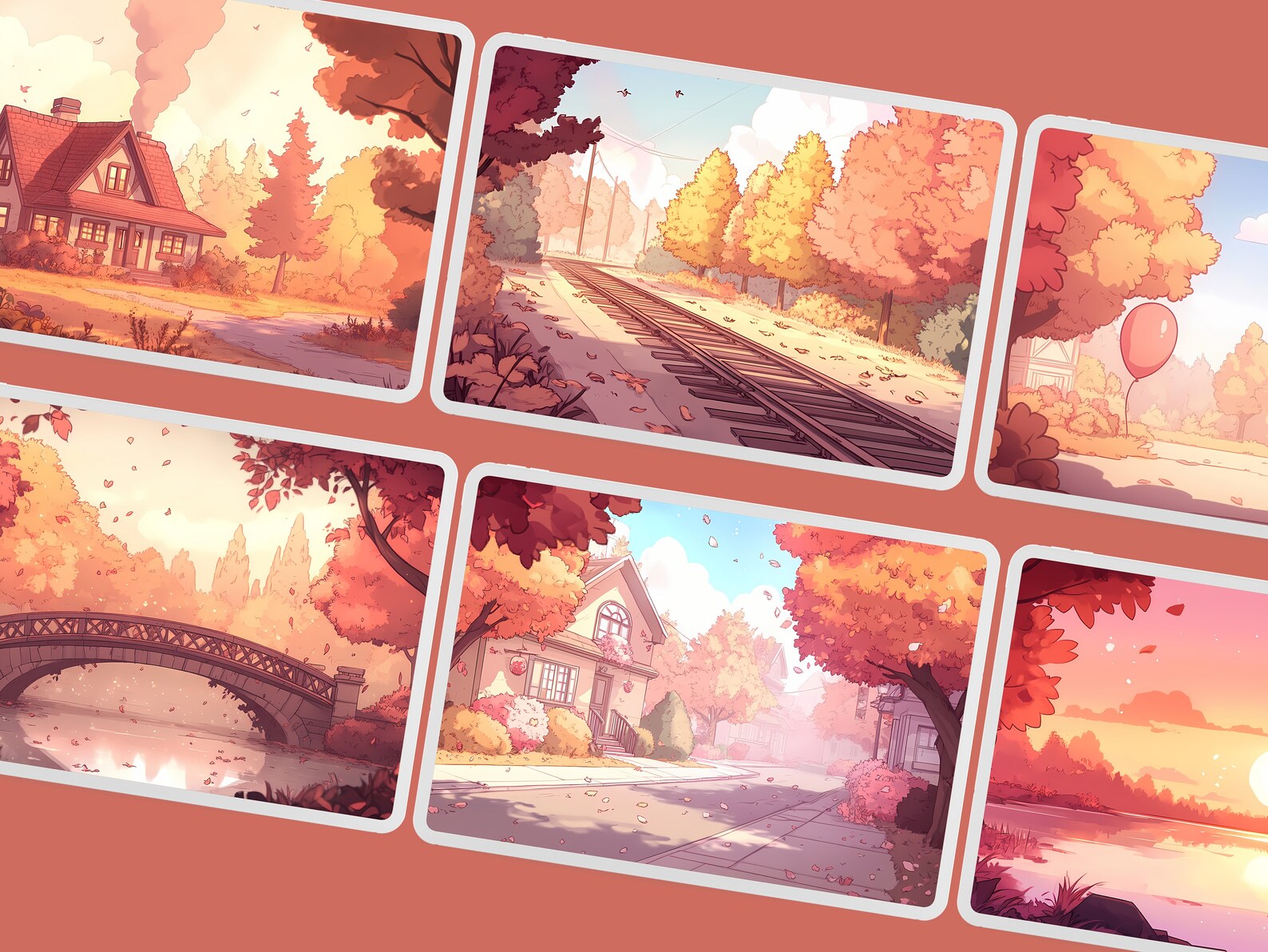 Cozy Autumn Lofi Wallpapers Lofi Fall Wallpapers Cottagecore Anime ...