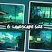 Lofi Green World Retro Wallpapers Whimsical Aesthetic Anime Desktop ...