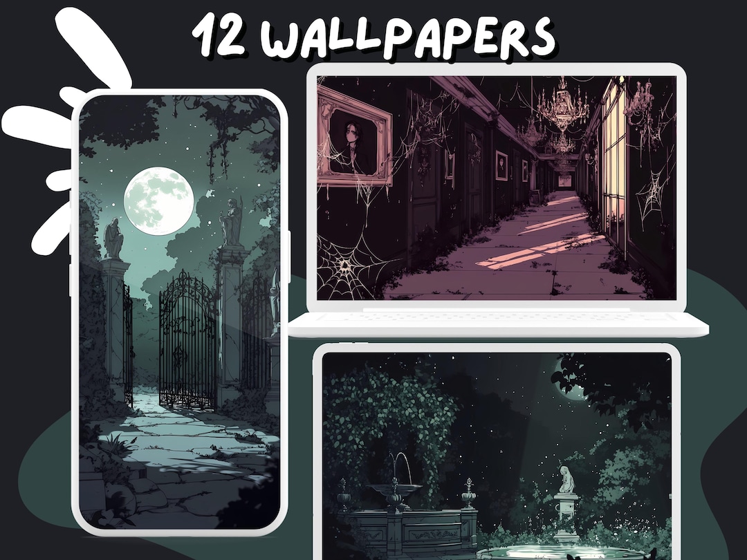 Evening Serenity Gothic Wallpapers Dark Academia Wallpaper Horror Lofi ...