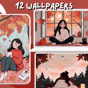 Cozy Autumn Girlie Wallpapers Cute Pumpkin Wallpapers Lofi Halloween ...