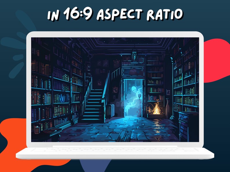 Horror Library Comic Wallpapers Gothic Dark Landscape Anime Desktop ...