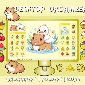 Capybara windows wallpaper - Etsy.de