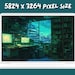 Lofi Green World Retro Wallpapers Whimsical Aesthetic Anime Desktop ...