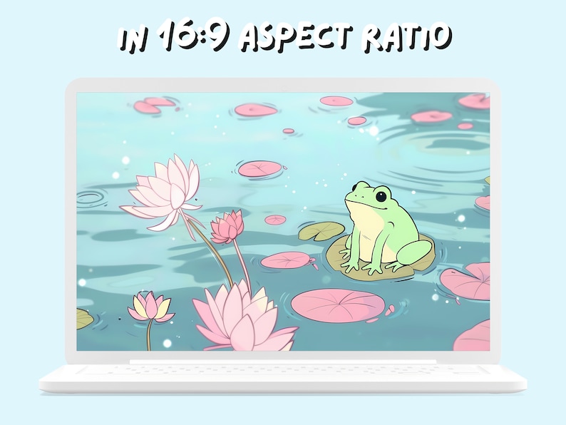 Cute Frog Wallpapers V2 Aesthetic Pastel Whimsical Landscape Anime ...