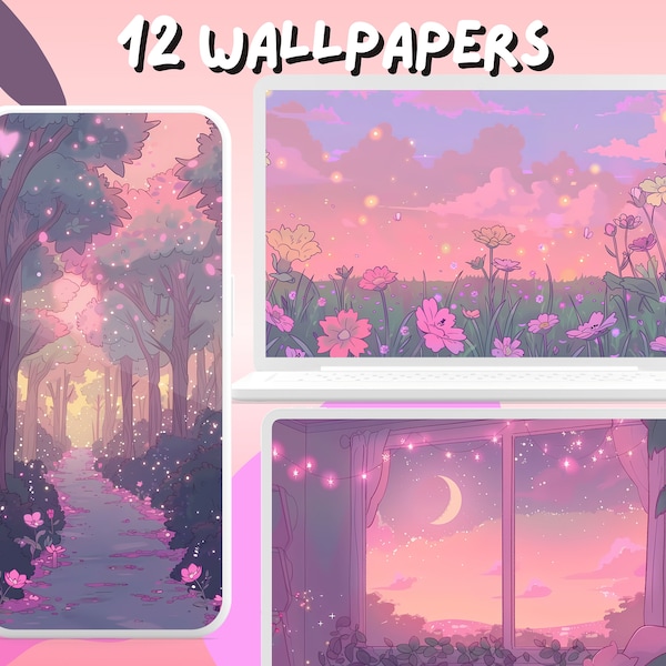 Pink Lock Screen Desktop - Etsy