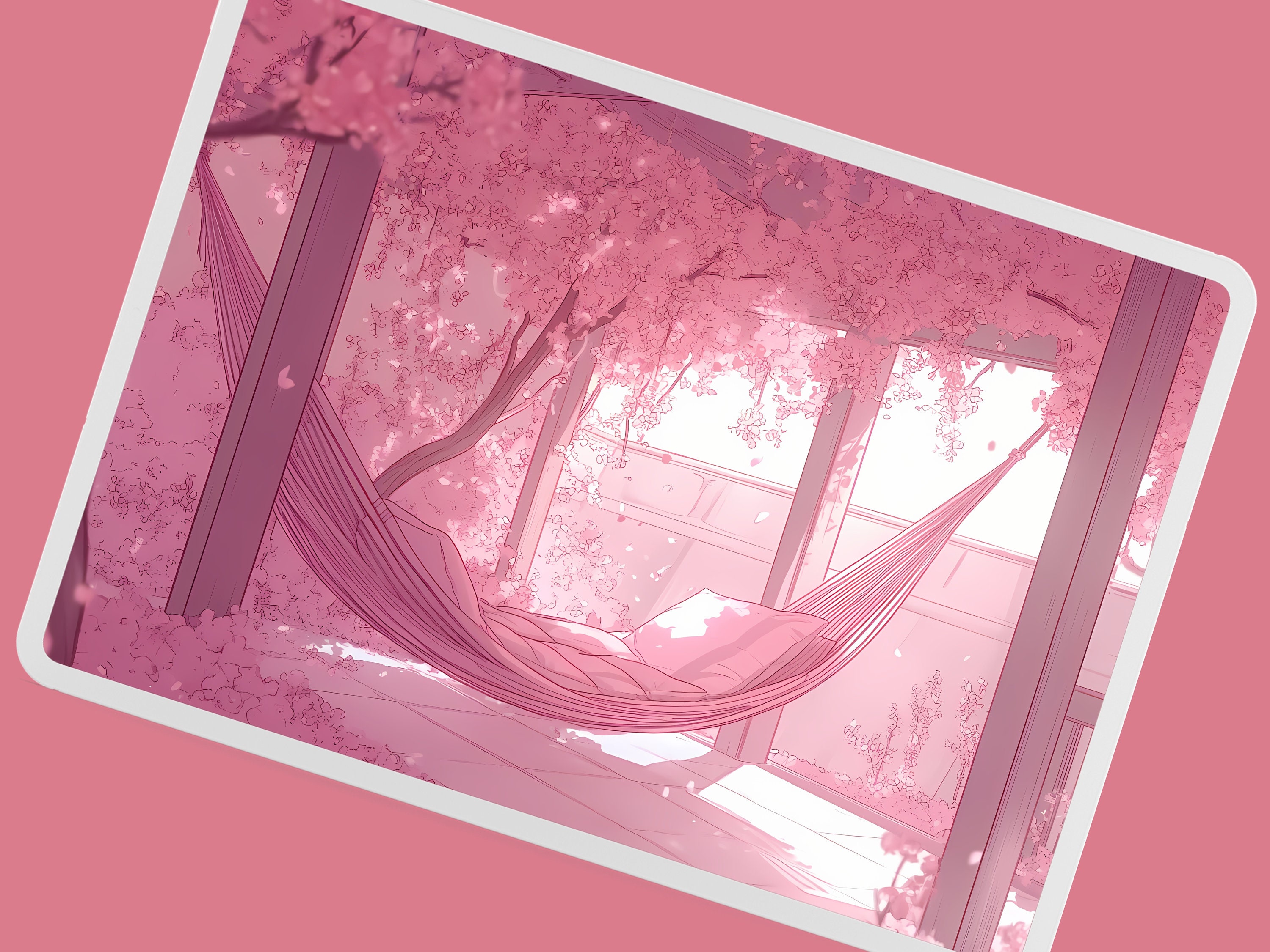Pink Dreamy Cottagecore Wallpapers Lofi Plant Flower Wallpapers Pastel ...